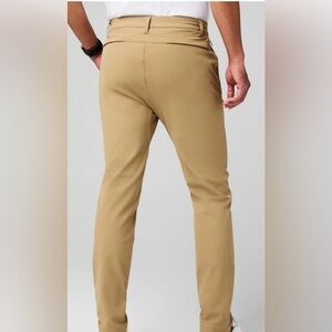 Fabletics | Pants | Fabletics Trouser Slim Fit Mens Tan Pants | Poshmark